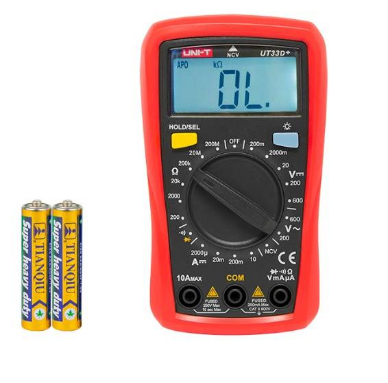 Miernik uniwersalny multimetr UT33D+ UNI-T | LABORATORIA PRZYSZŁOŚCI \ NARZĘDZIA MATERIAŁY ...