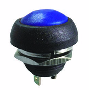 Przycisk monostabilny 3A 250V okrągły niebieski | AUTOMATYKA I MECHANIKA \ Przełączniki - Smart ...