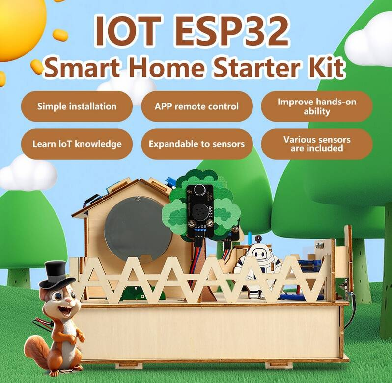 Zestaw edukacyjny Smart Home Starter Kit inteligentny dom DIY STEM ...