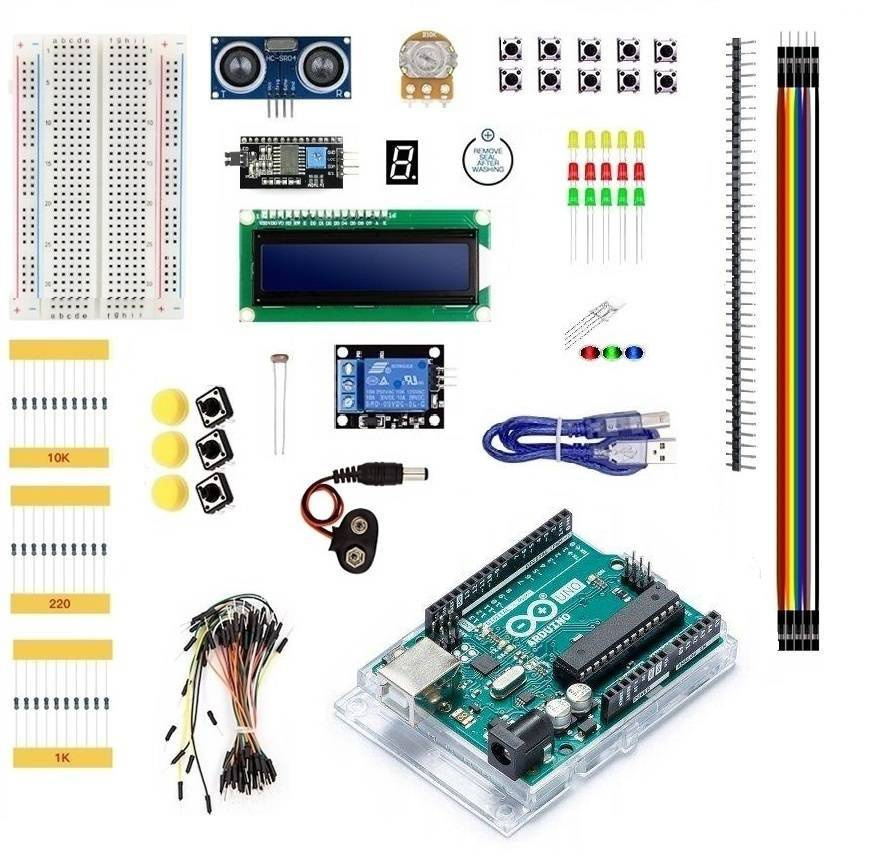 Zestaw startowy do Arduino Uno Rev3 BASIC z akcesoriami | ARDUINO ...